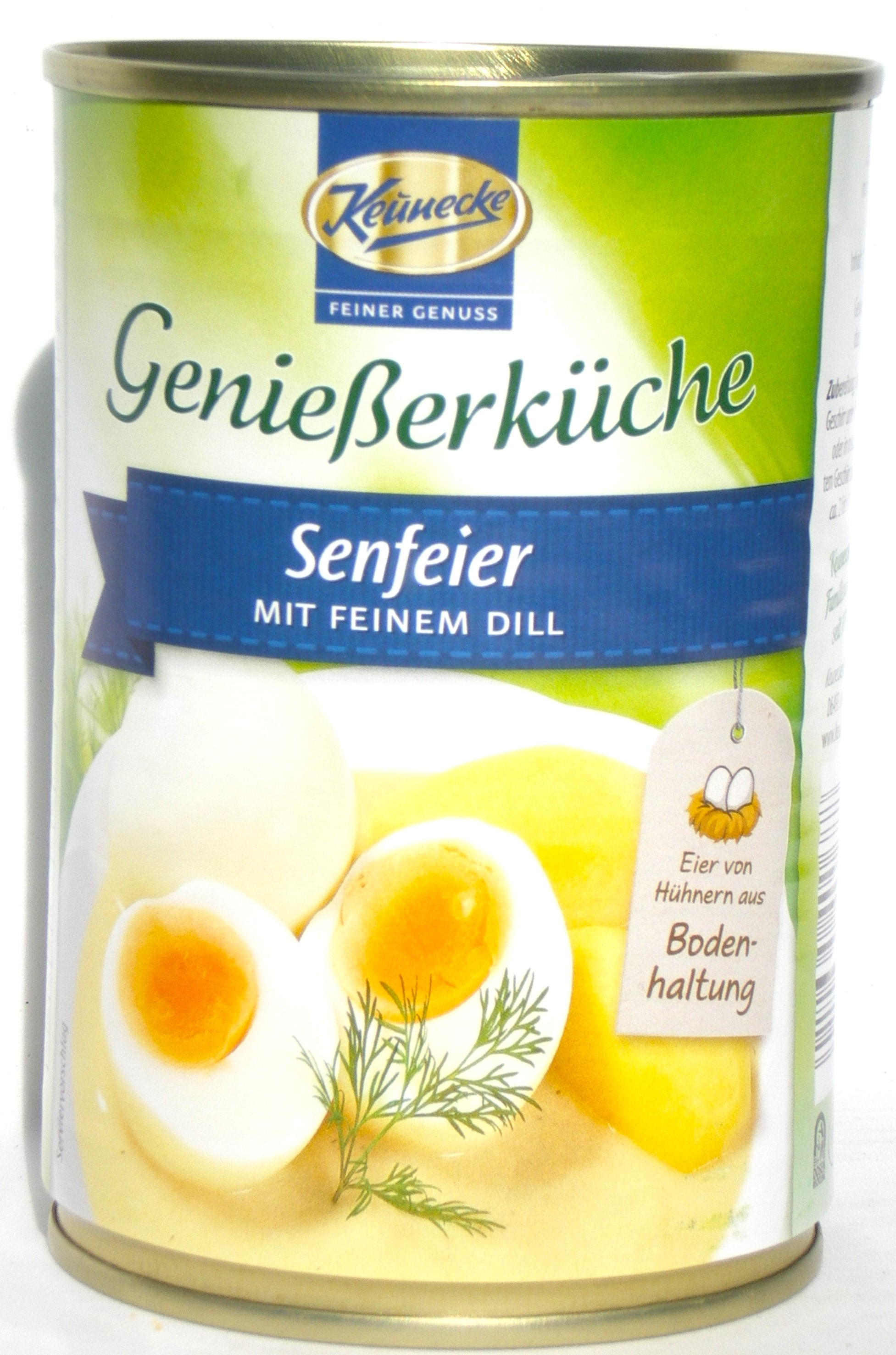 2 Senfeier mit Dill, 400g Dose | Regionale Erzeugnisse & Bioprodukte