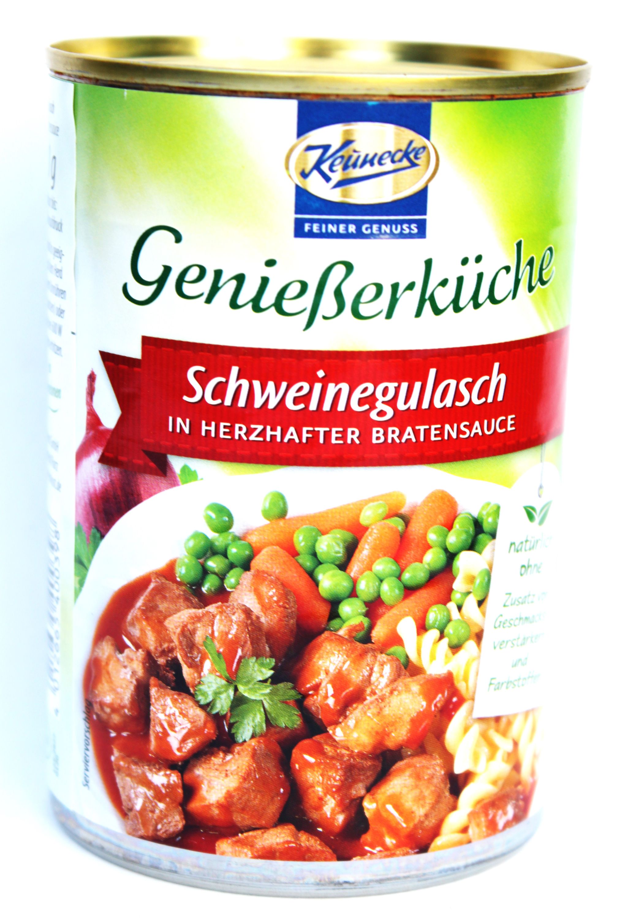Schweinegulasch in Bratensauce, 400g Dose | Regionale Erzeugnisse & Bioprodukte