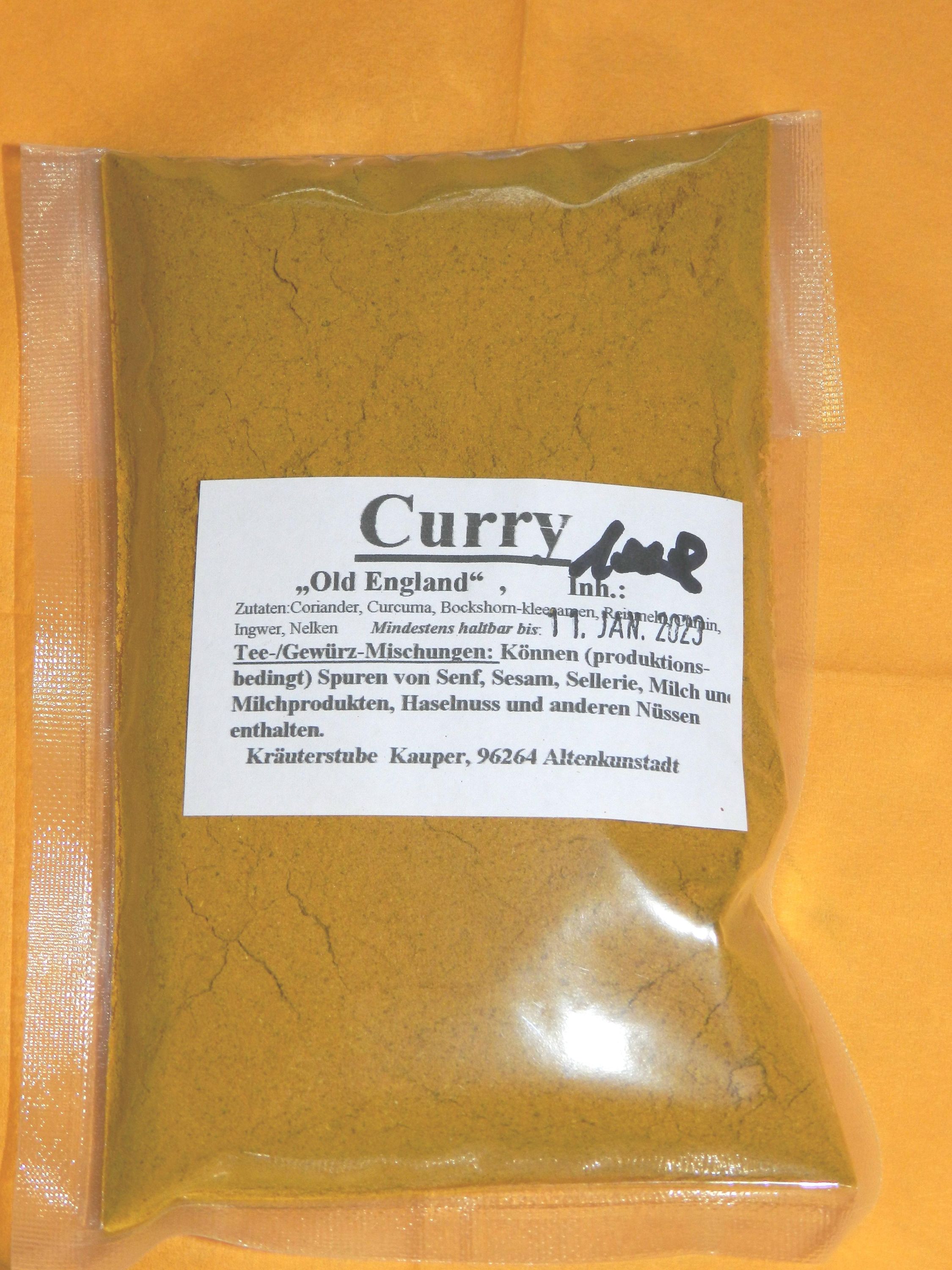 Curry "Old English" | Regionale Erzeugnisse & Bioprodukte
