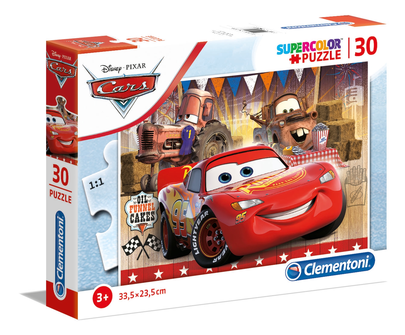 Clementoni 20255 - 30 Teile SuperColor Puzzle - Disney Cars | HL Großhandel