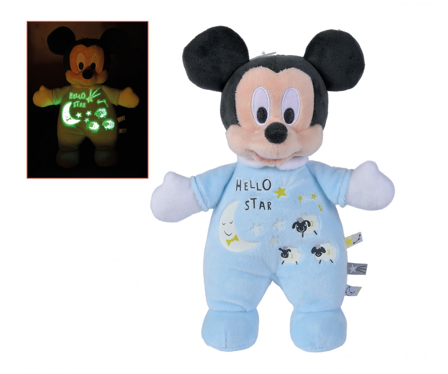 Disney Mickey GID Starry Night, 25cm | HL Großhandel