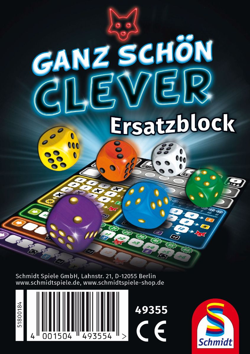 Ganz schön clever! Einzelblock - Spiel | HL Großhandel