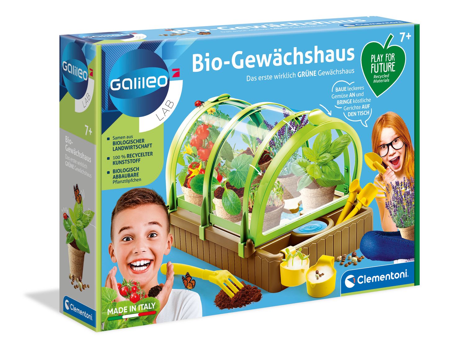 Clementoni 59237 - Galileo - Bio-Gewächshaus | HL Großhandel