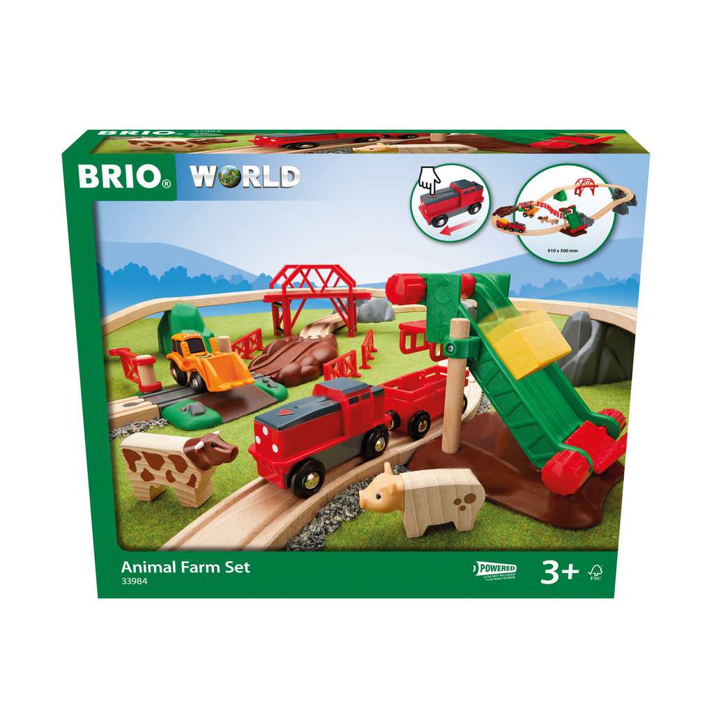 BRIO 33984 - Großes BRIO Bahn Bauernhof-Set | HL Großhandel