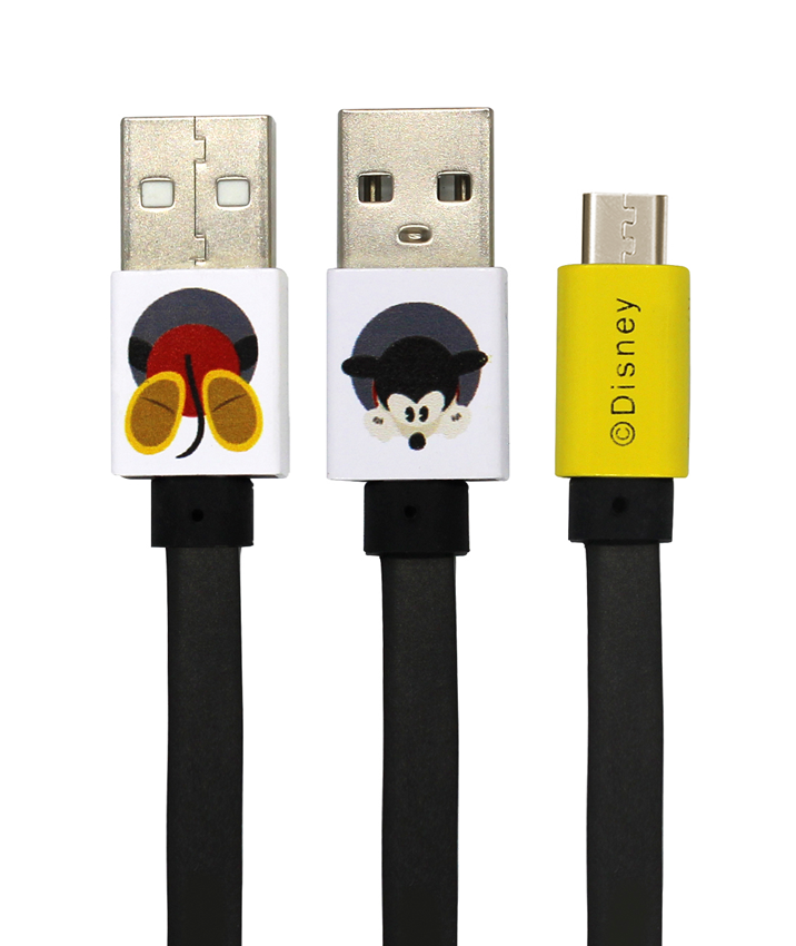 USB Cable - Mickey Body Micro Disney Gray | HL Großhandel