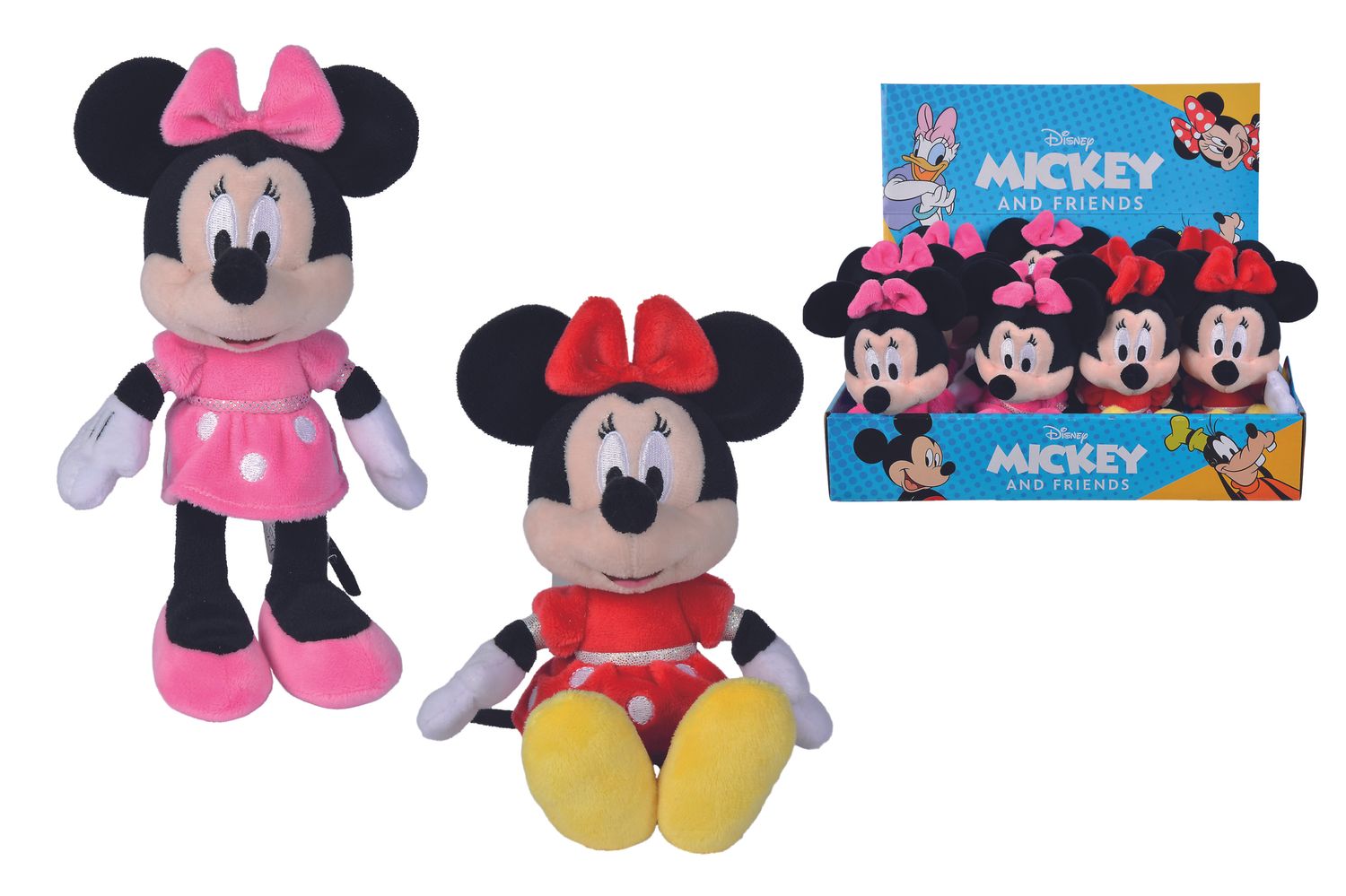 Disney Minnie Ref. Core, 20cm, 2-sort. - Plüsch | HL Großhandel