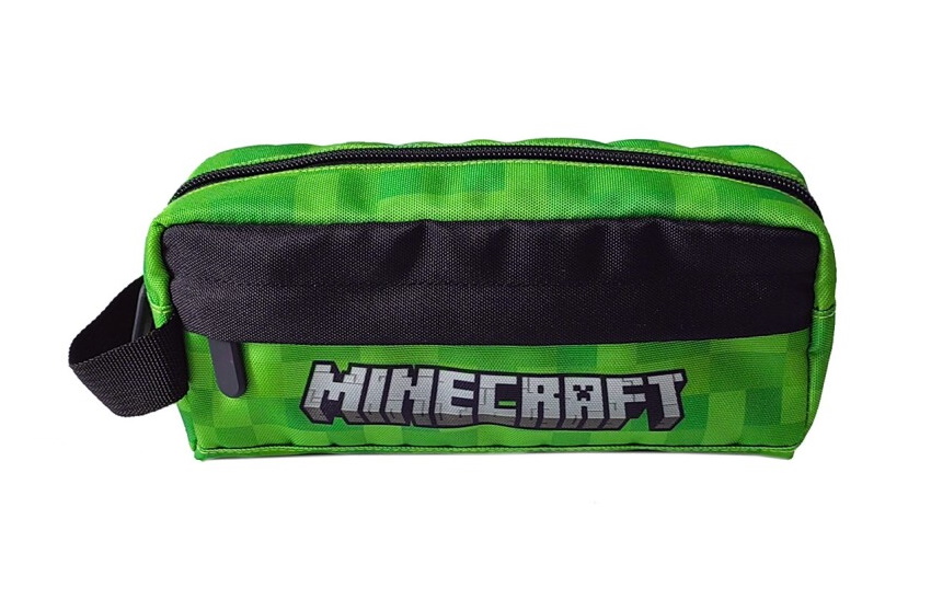 Minecraft - Federmäppchen grün | HL Großhandel