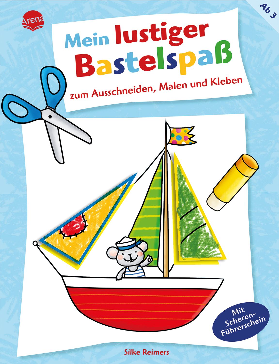 Mein lustiger Bastelspaß zum Ausschneiden, Malen | HL Großhandel