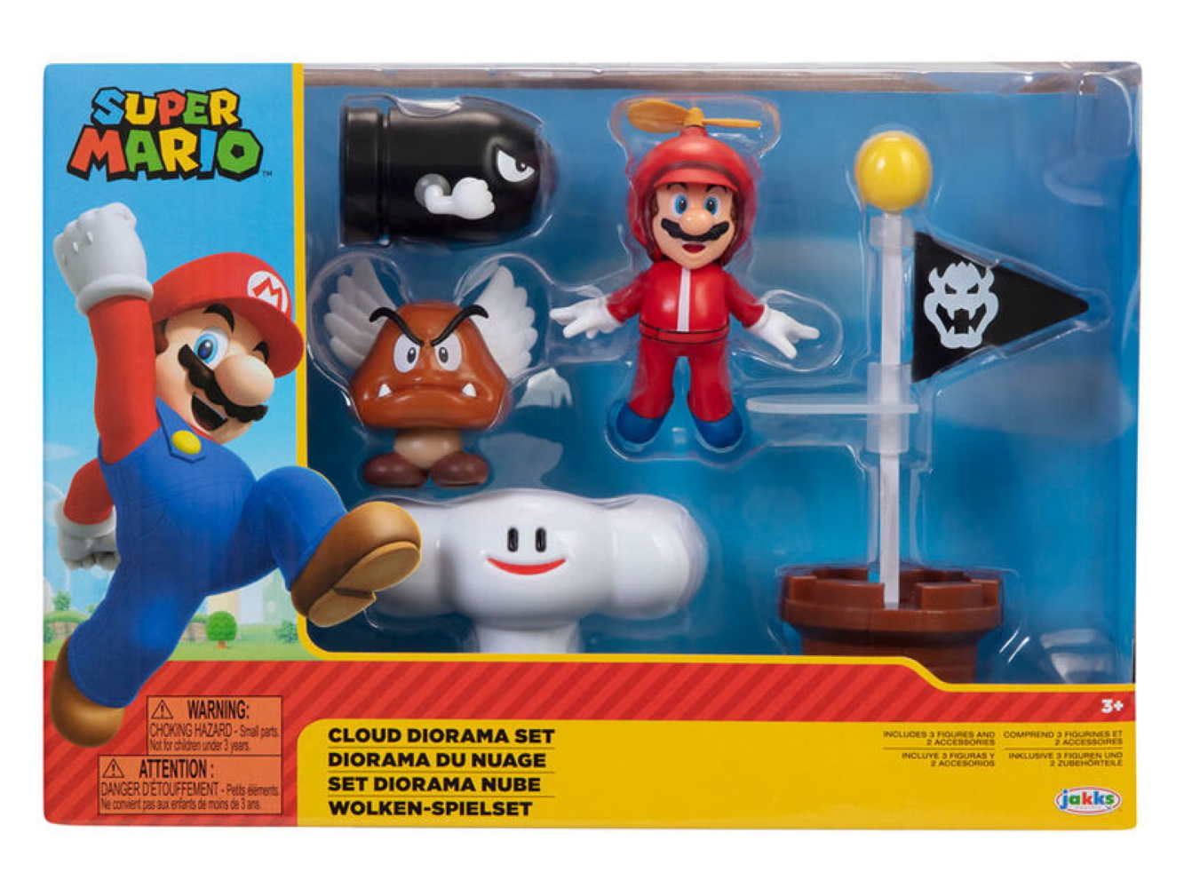 Super Mario - Wolken-Spielset - Sammelfigur 6 cm | HL Großhandel