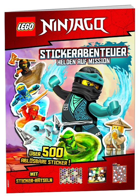 LEGO® NINJAGO® – Stickerabenteuer - Helden auf Mission | HL Großhandel