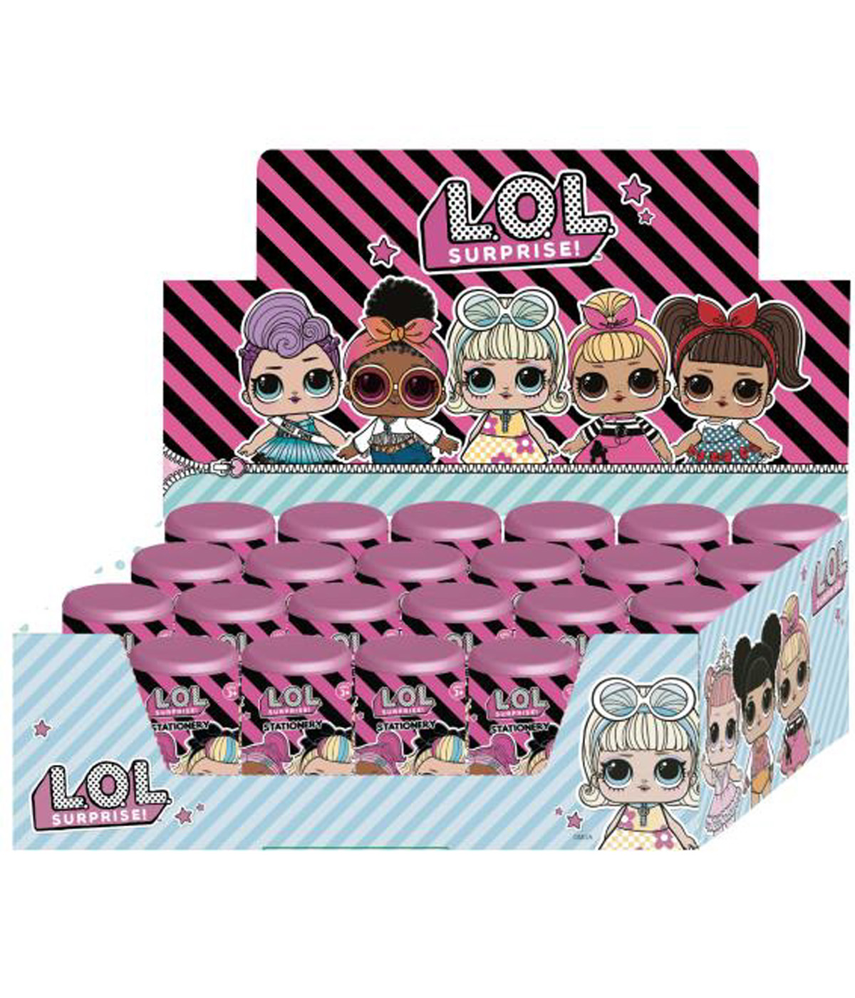 L.O.L Surprise - tubenförmiger Behälter mit LOL Bild bedruckt mit ...