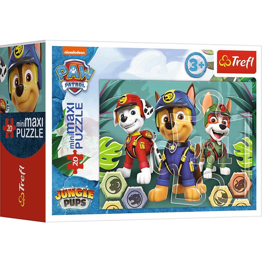 Paw Patrol - Display Mini Maxi Puzzle 20 Teile | HL Großhandel
