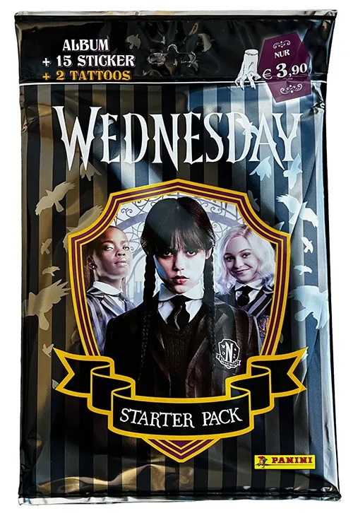Panini Wednesday Sticker - Starter Pack | HL Großhandel
