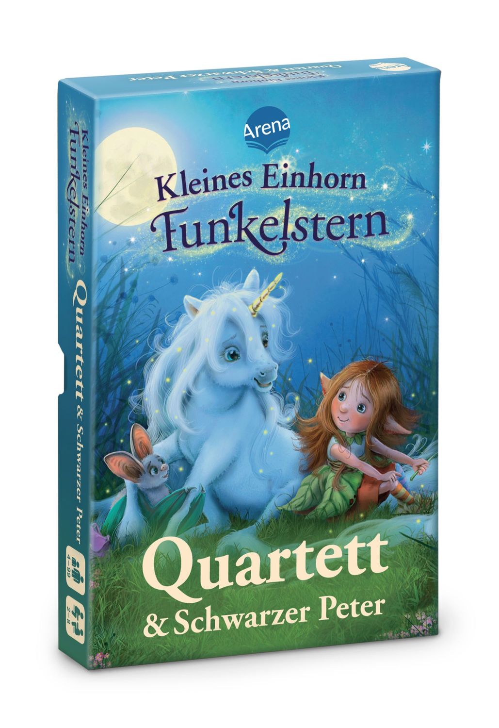 Kleines Einhorn Funkelstern - Quartett & Schwarzer Peter - Box | HL ...