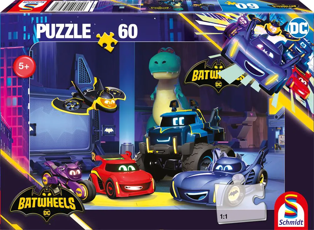 DC Batwheels - Bam, Batwing, Bibi, Buff und Redbird in der Bathöhle ...