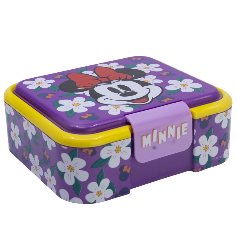 Disney Minnie Mouse - Sunshine Supreme Brotdose mit Fächern | HL Großhandel
