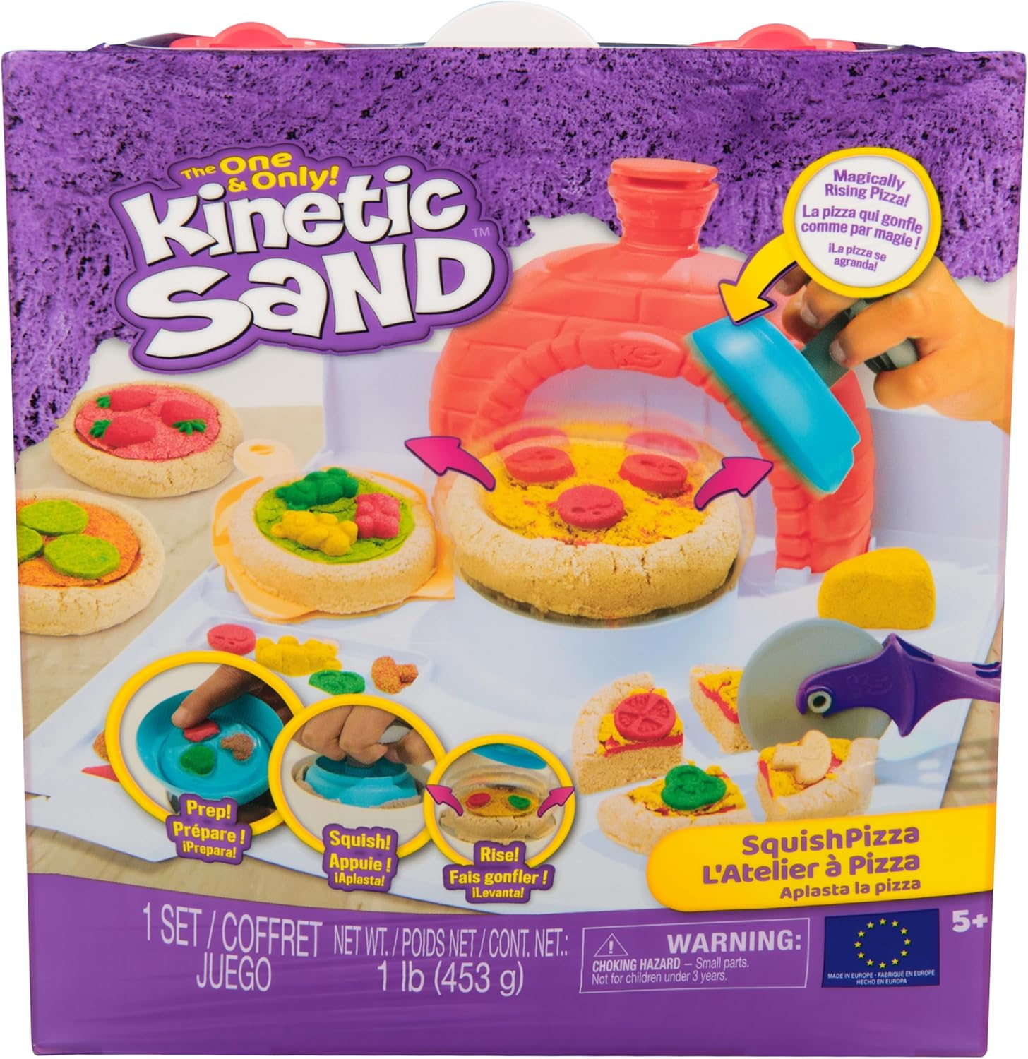 Spin Master 59214 - Kinetic Sand - Squish Pizza | HL Großhandel
