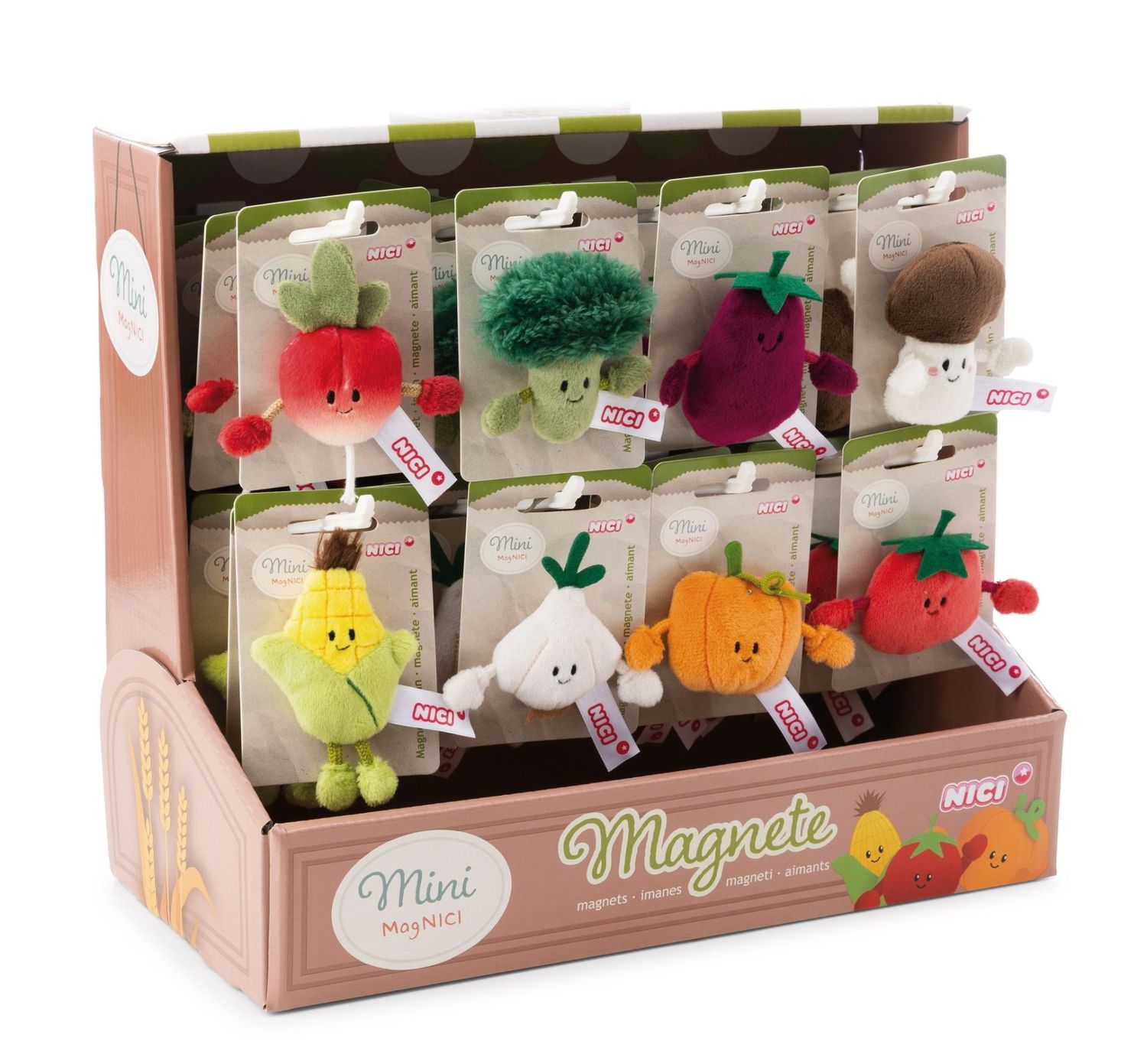 Sortiment - Mini MagNICI Gemüse NICI GREEN - Verkaufsdisplay | HL ...