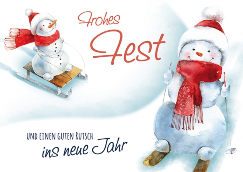 Frohes Fest Und Einen Guten Rutsch Ins Neue Jahr