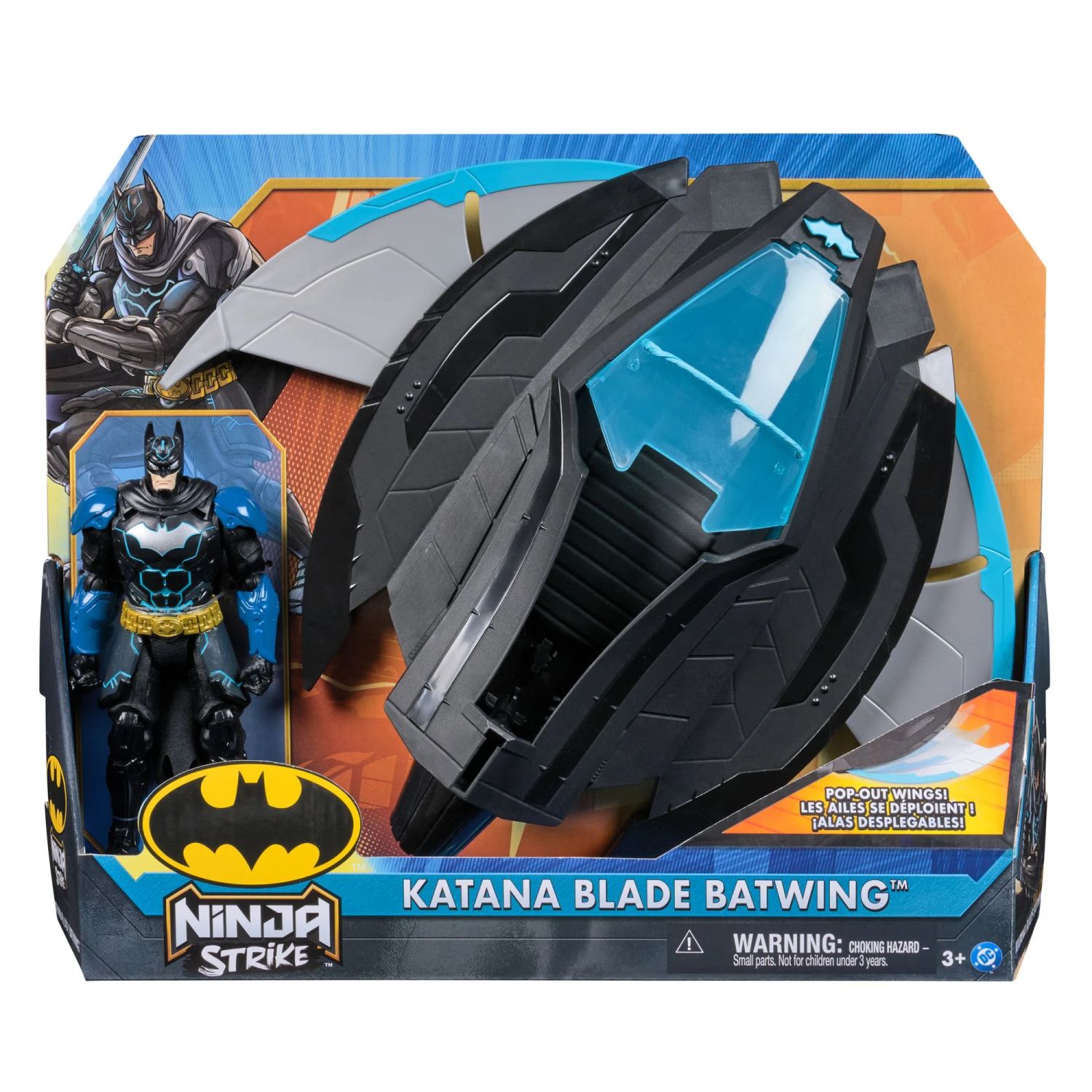 Spin Master 70853 - Batman Ninja Batwing + Batman Figur - 15 cm | HL ...