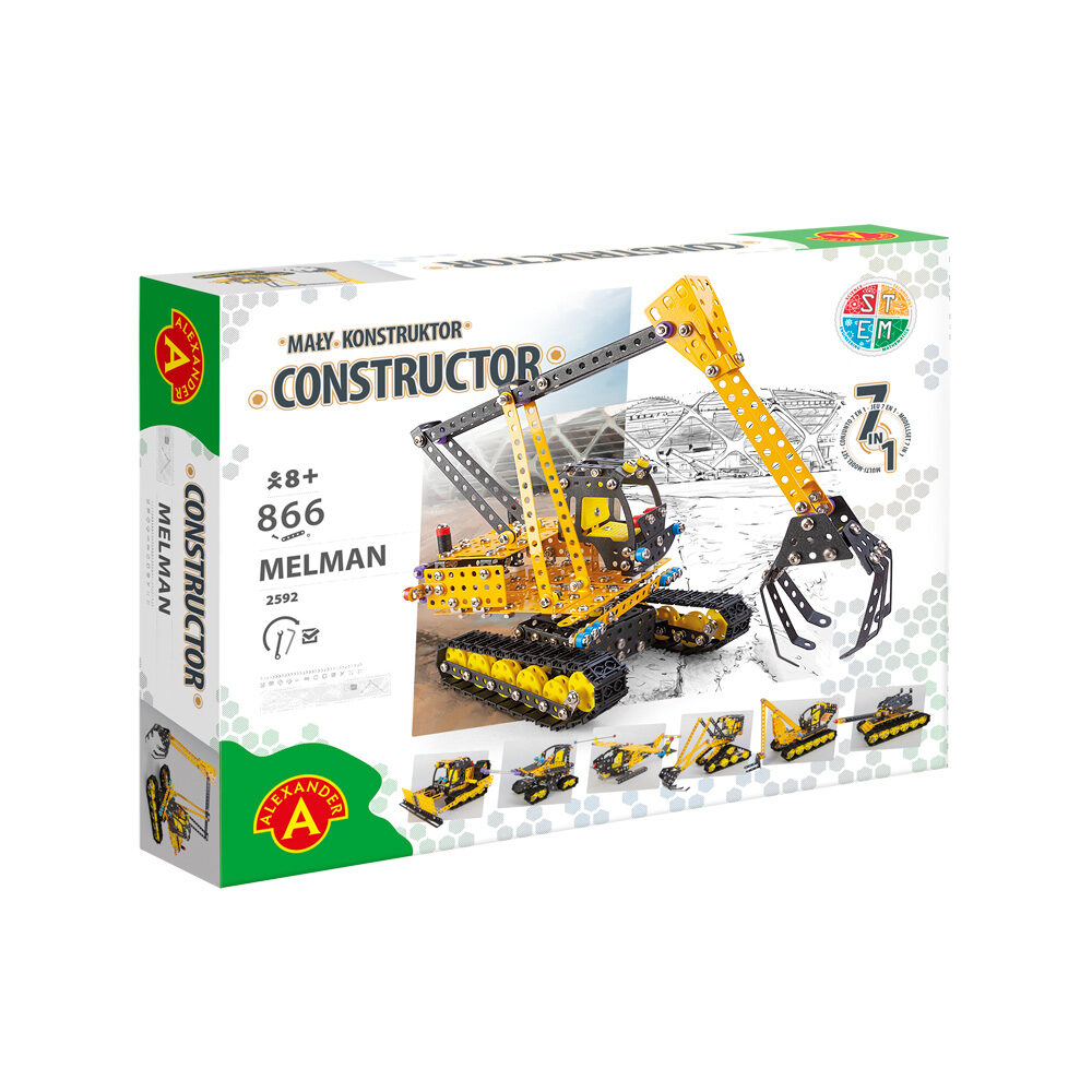 CONSTRUCTOR PRO – MELMAN (7in1) - Modellfahrzeug (866 Teile) | HL ...