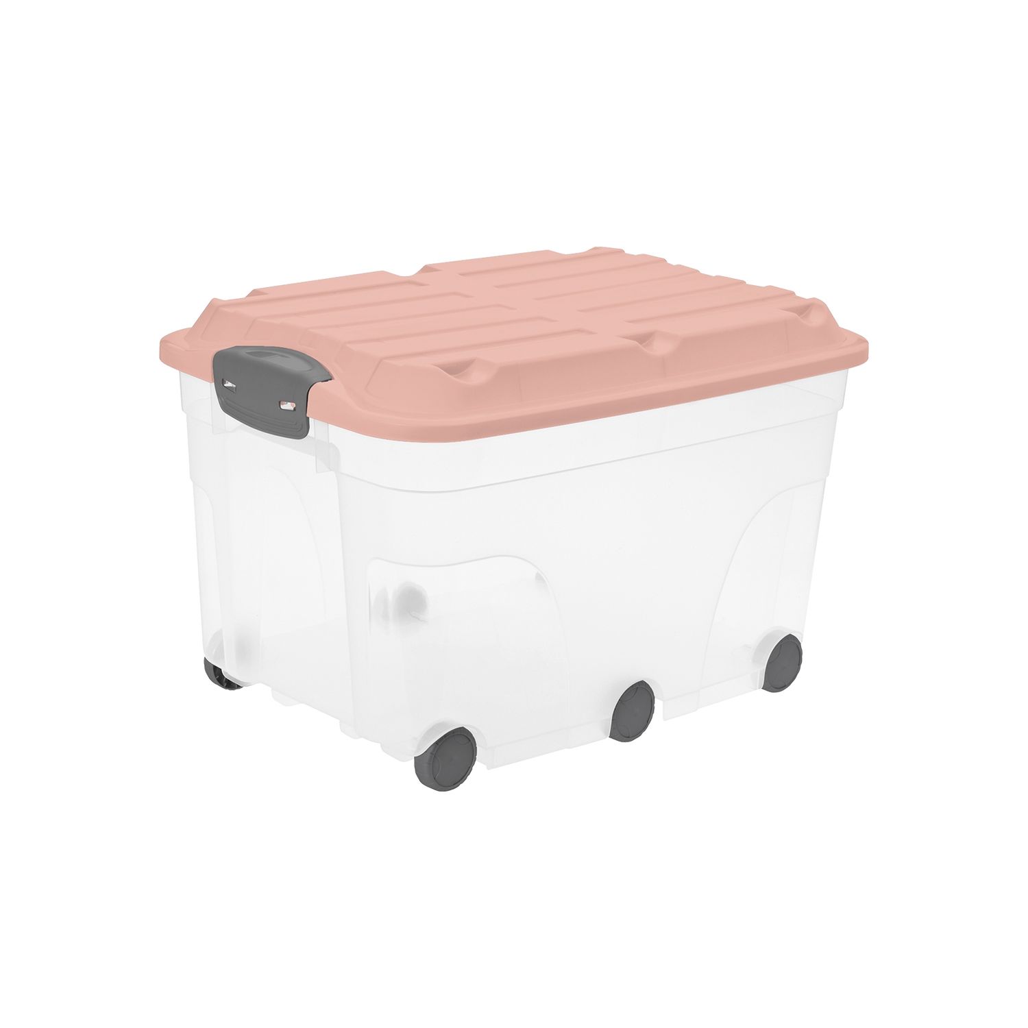 Roll box with lid 57 l ROLLER 6 – Rotho Schweiz