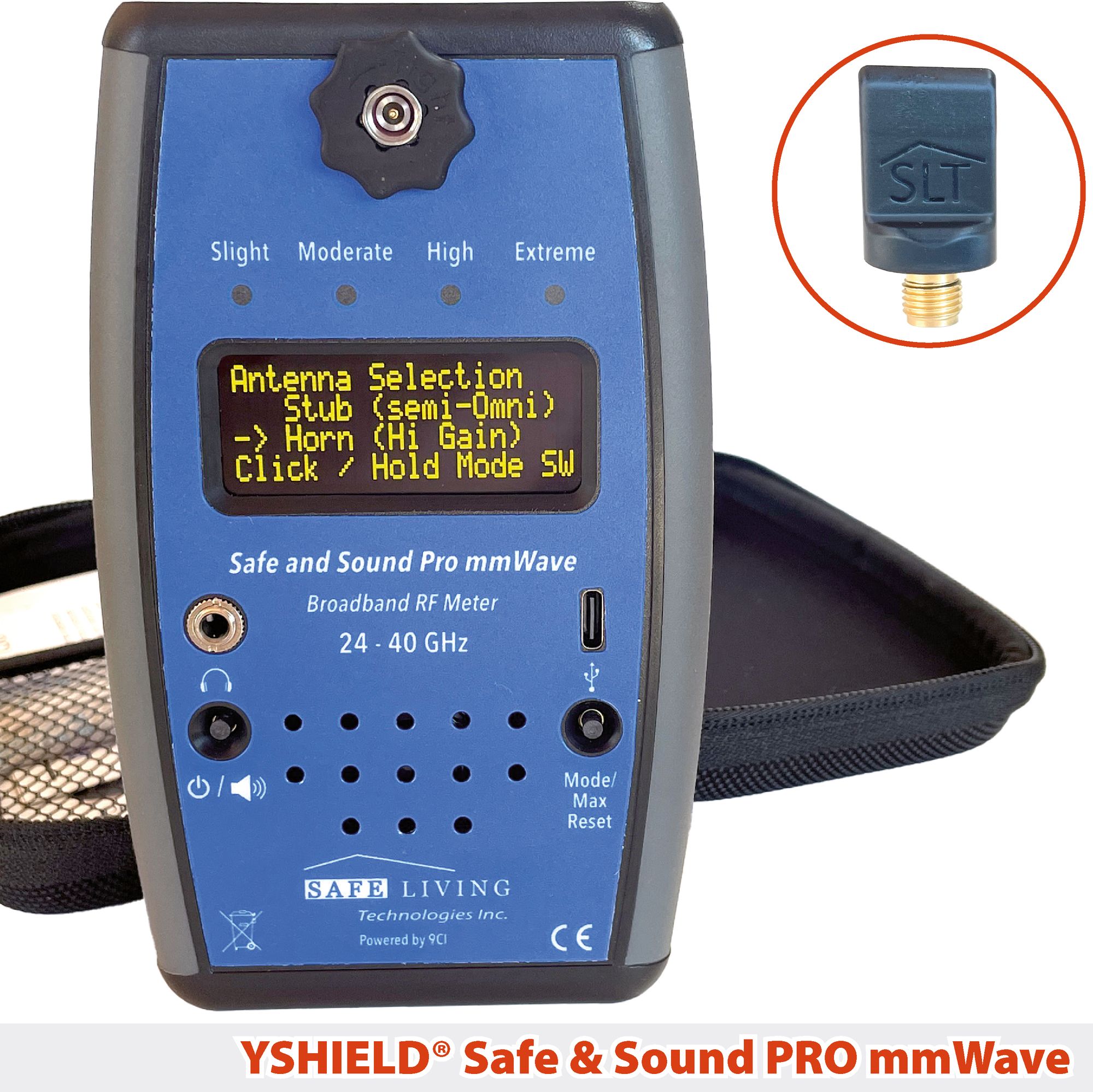 Safe & Sound PRO mmWave Rod antenna | Meter | YSHIELD®