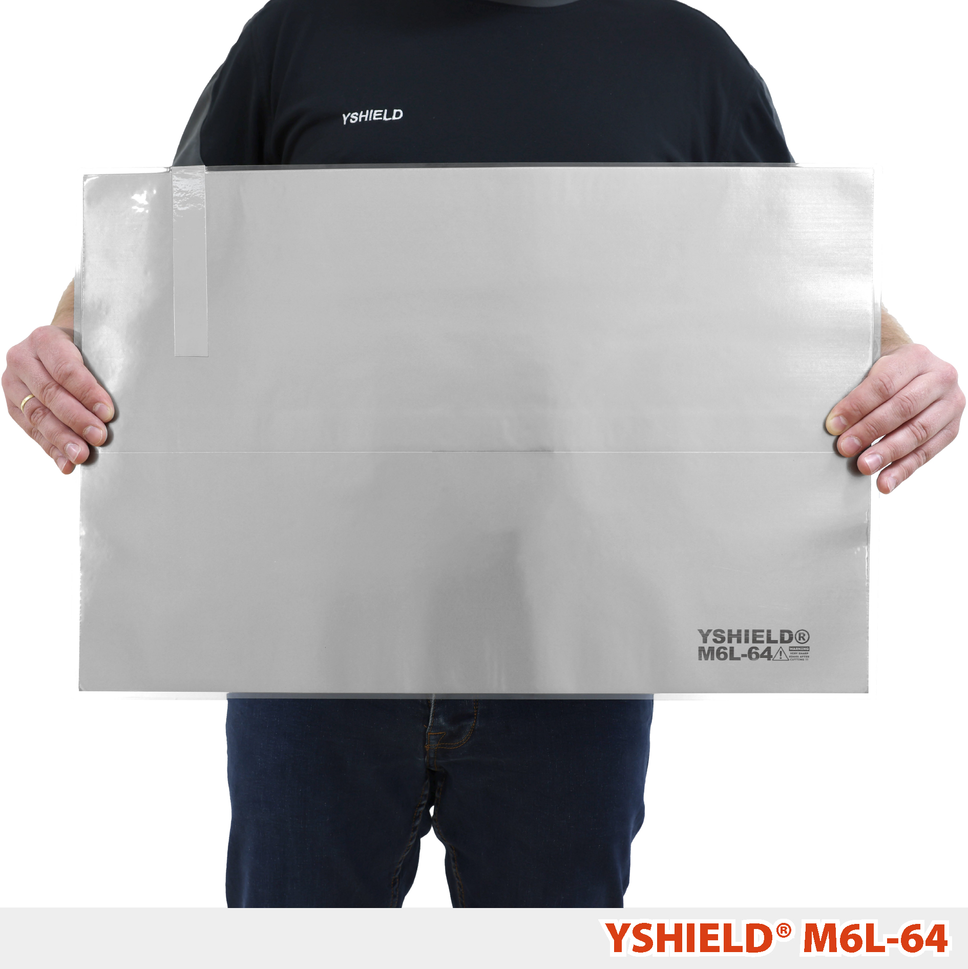 YSHIELD® M6L-64 | Six-layer magnetic field shielding plate | 59x40 cm ...