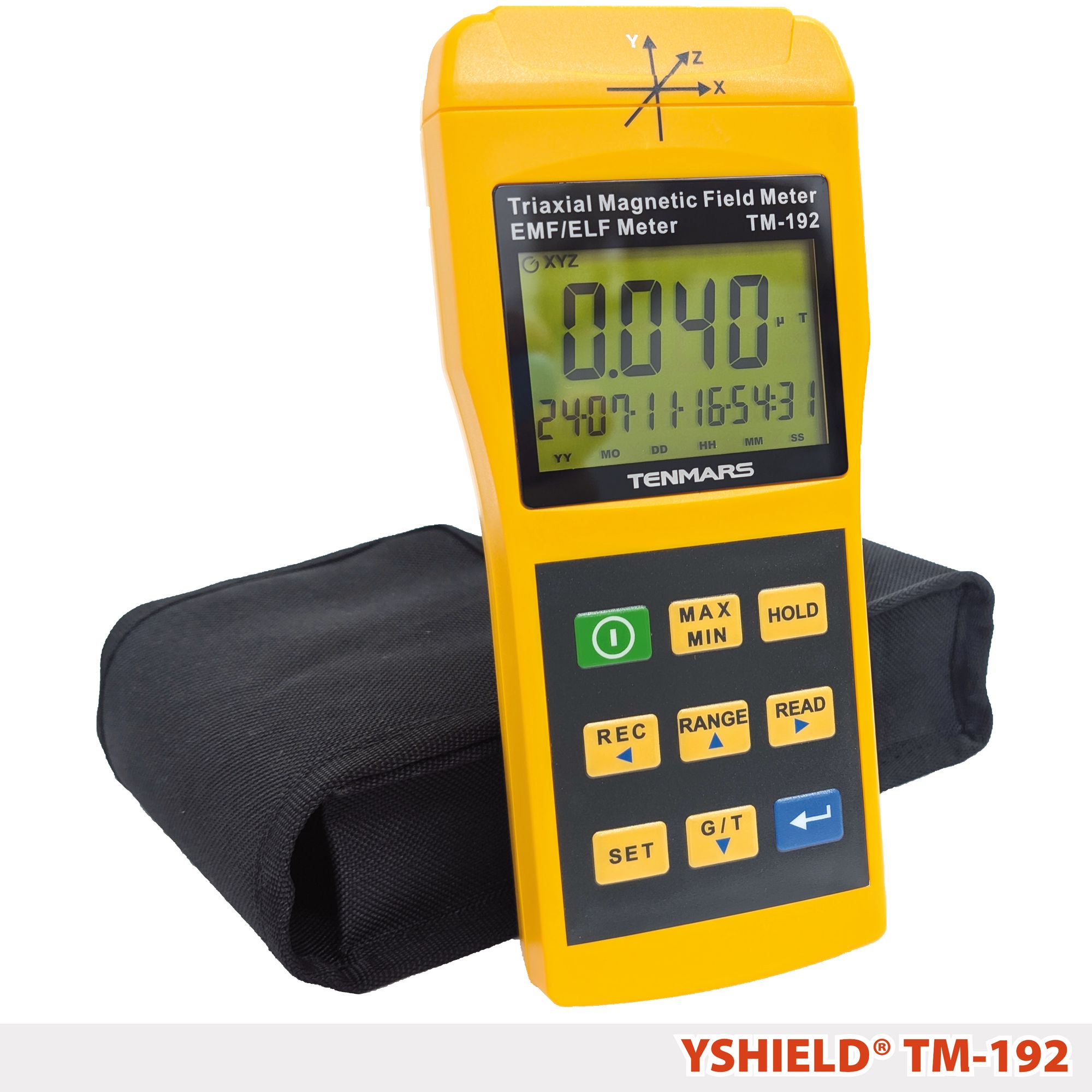TENMARS TM-192 | Magnetic field meter | YSHIELD®