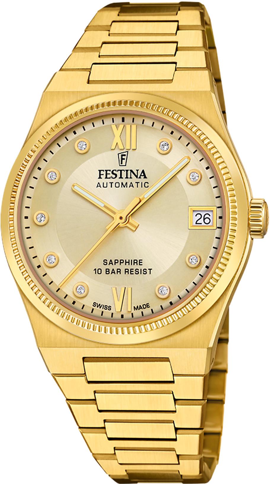 Festina My Swiss Time F20033/2 Automatic Watch...