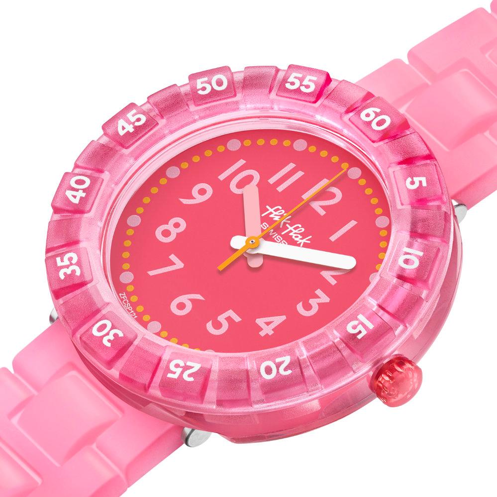 Flik Flak LEVEL PINK FCSP121 Reloj elegante pa...