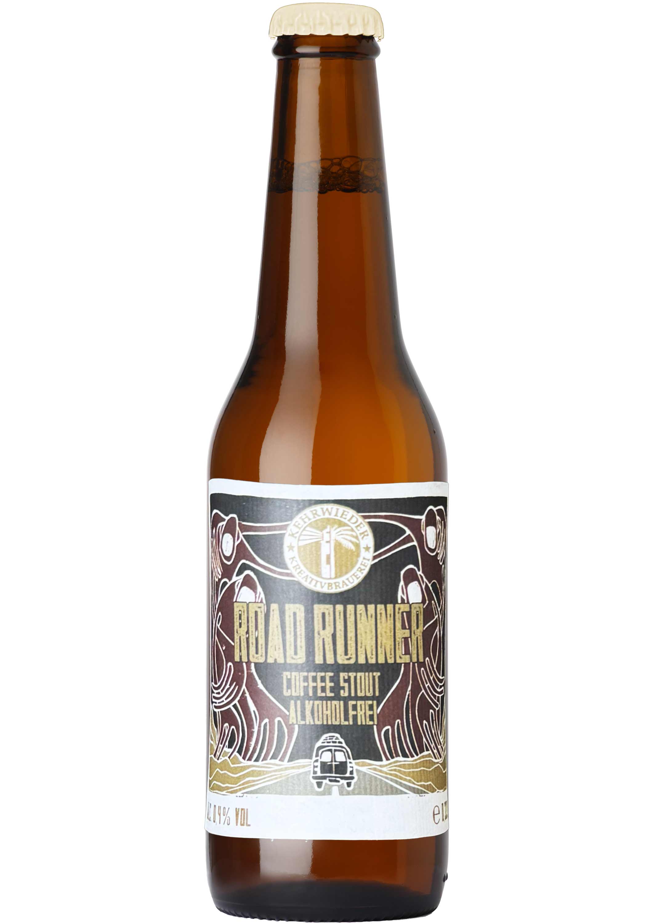 Kehrwieder Road Runner Coffee Stout Alkoholfrei 0,33 l Mw