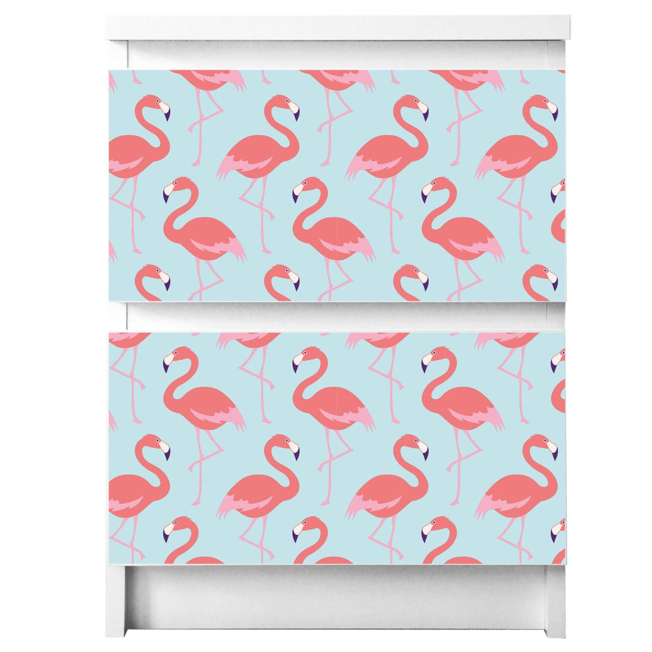 Möbelsticker für Ikea MALM Motiv Pink Tango | banjado