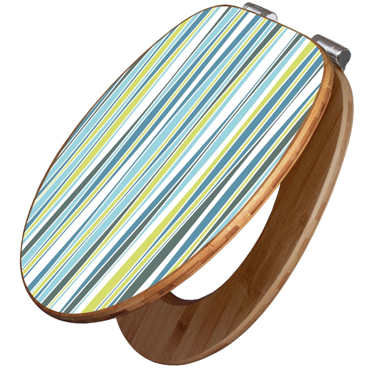 Design WC-Sitz Bambus Absenkautomatik Motiv Schilf Abstrakt | banjado