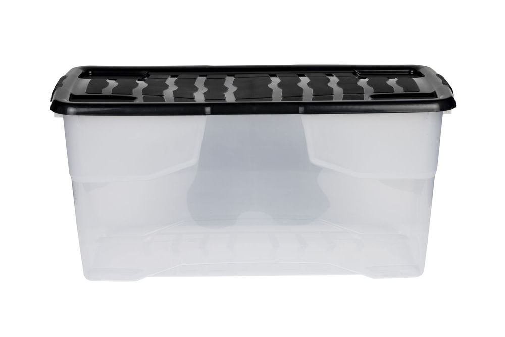 XL Aufbewahrungsbox Box Kunststoffbox Lagerbox Regalbox Deckel CURVE 80 ...