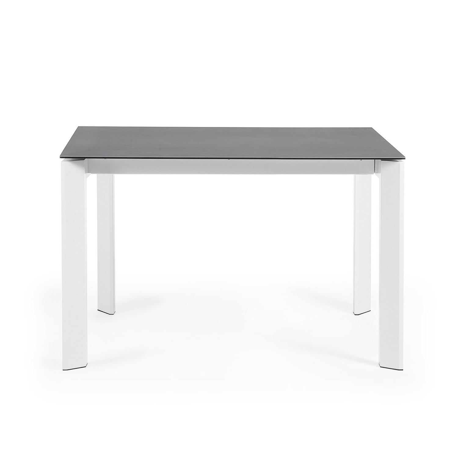 Tisch Axis ausziehbar 120 (180) cm Keramik Vulkangestein Finish | Natur24