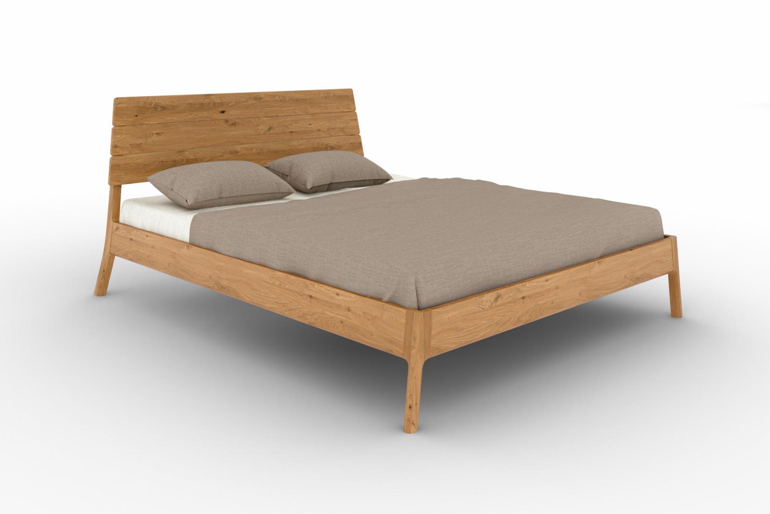 Bett 160x200 Holz Mit Kopfteil