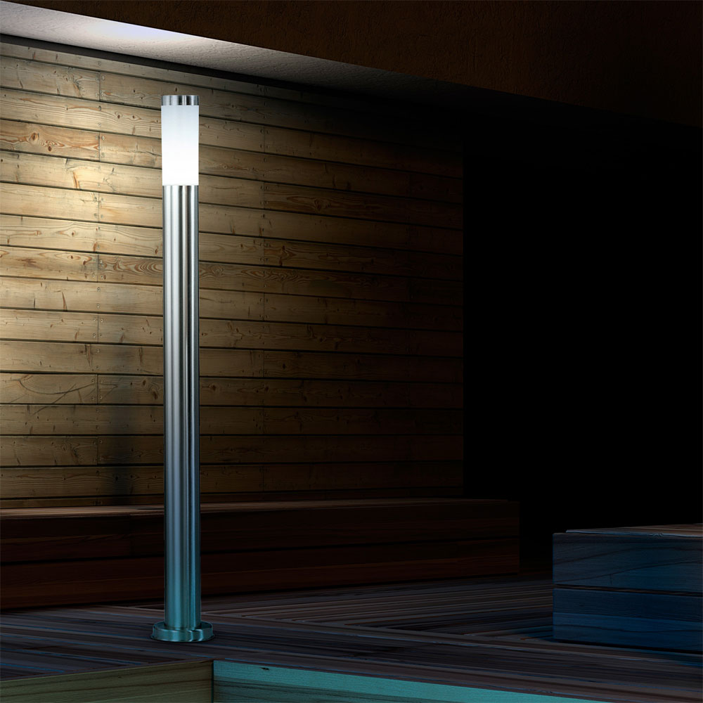 Fluorescent Lighting Pedestal Fluorescent Gate Light, Ceramic At