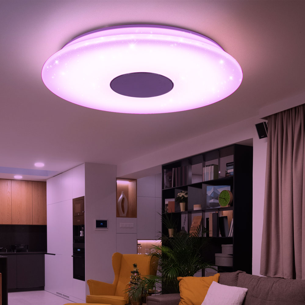 Purple Led Ceiling Lights | Shelly Lighting