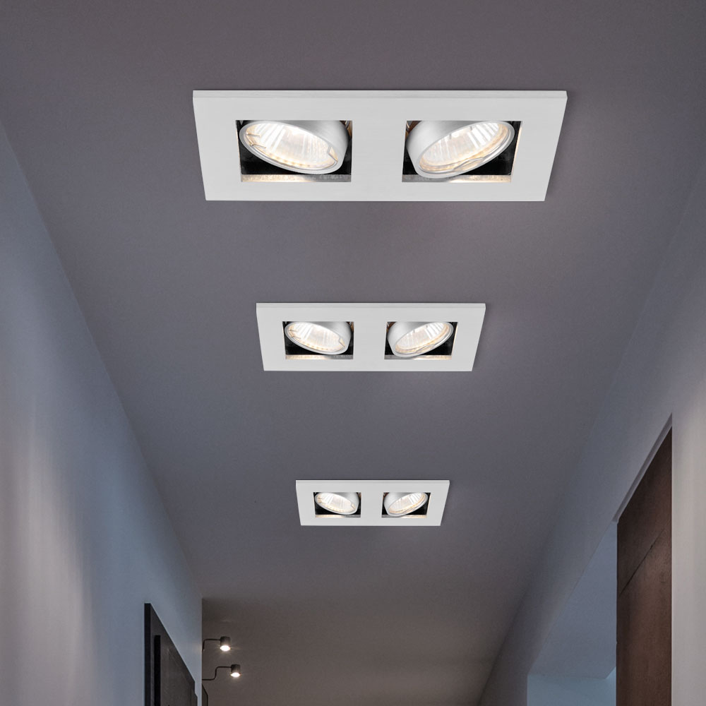 Square Inset Ceiling Lights | Shelly Lighting