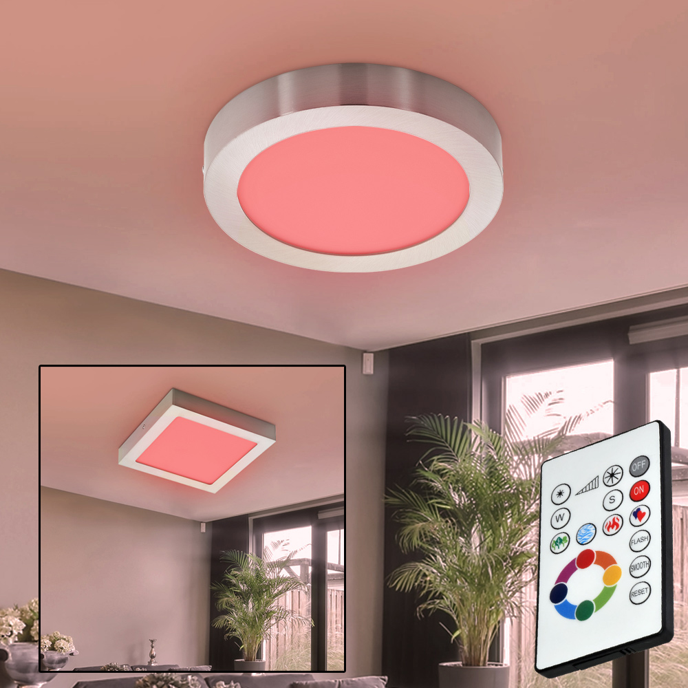 Remote Control Led Crystal Ceiling Mood Light | Shelly Lighting