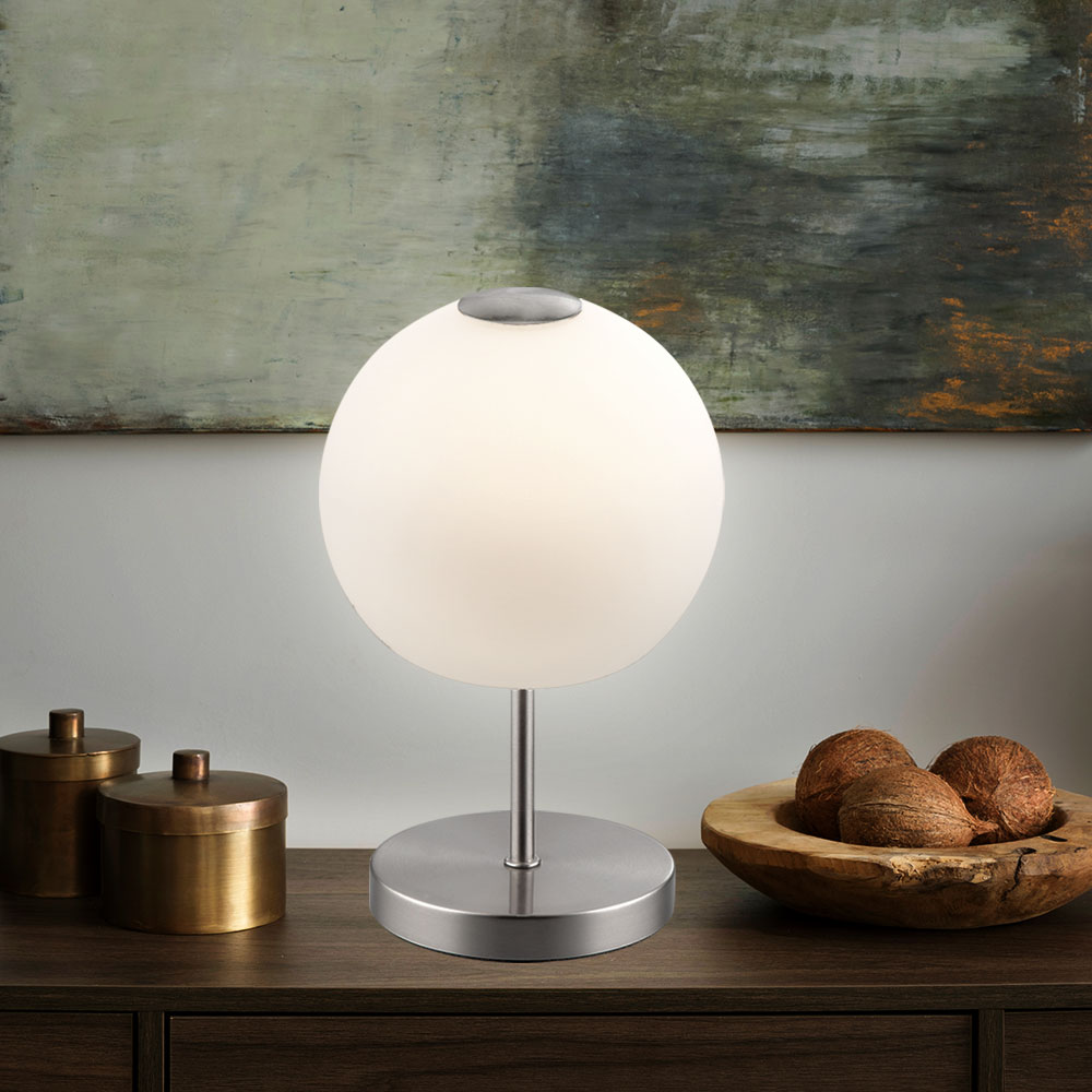 Glass side lamp store