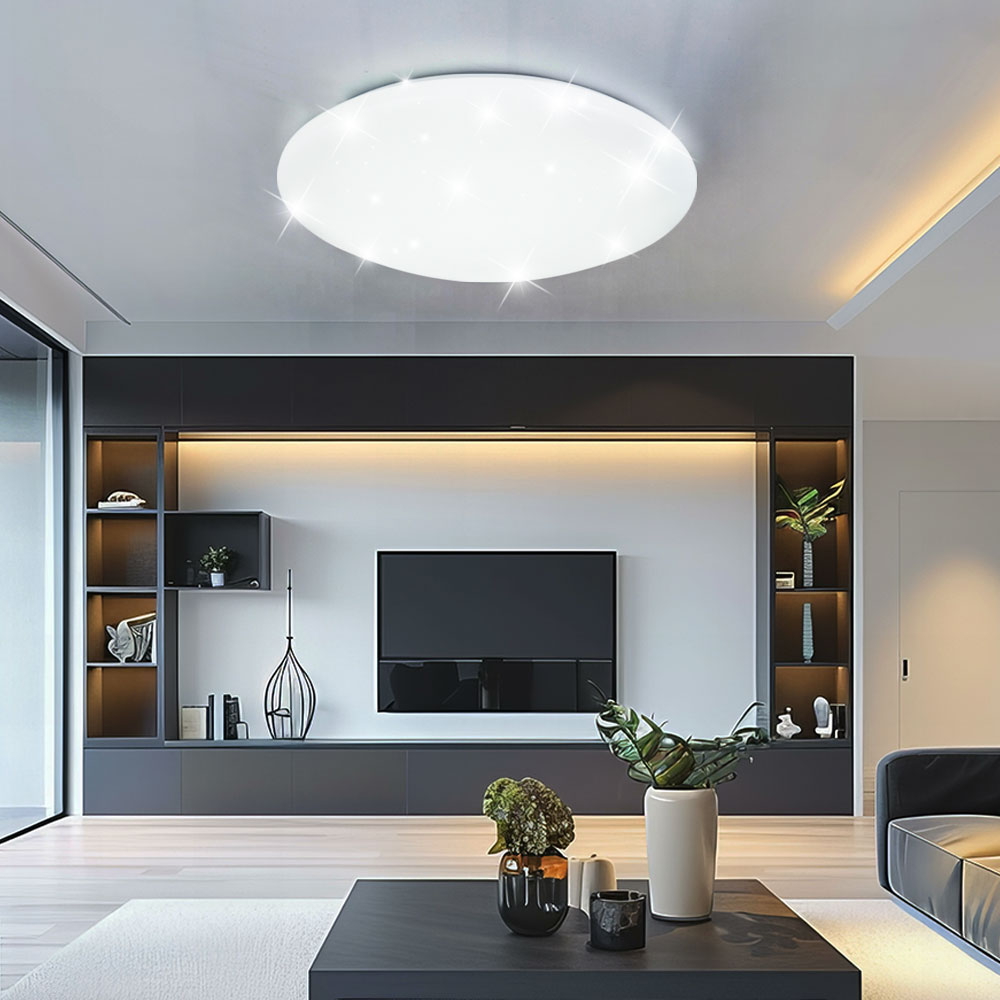 LED ceiling light with starry sky effect VT-8063 | ETC Shop: lamps ...