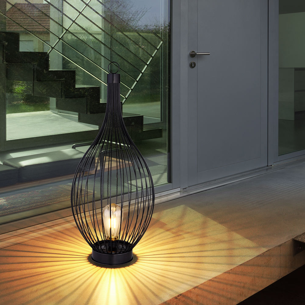 Solar lamp, floor lamp, side lamp, outdoor lamp, terrace lamp, balcony ...