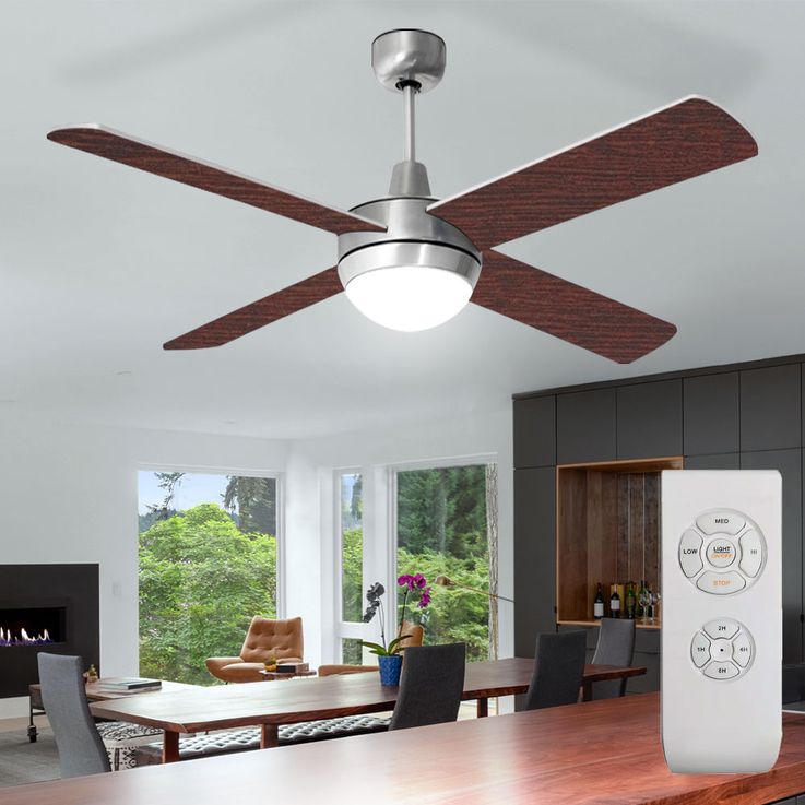 52 Jonson 5 Blade Ceiling Fan With Remote | Shelly Lighting