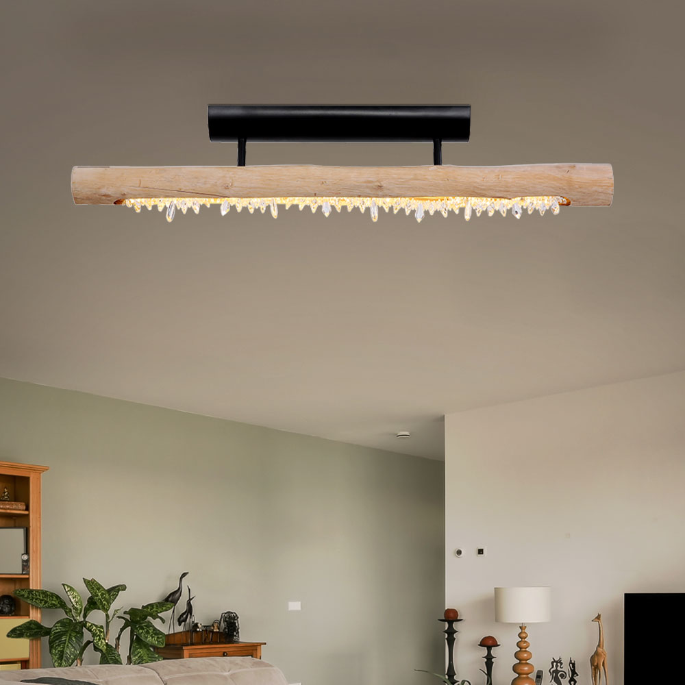 Wood Beam Ceiling Lighting | Shelly Lighting