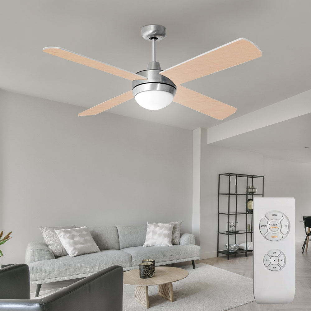 52 Jonson 5 Blade Ceiling Fan With Remote | Shelly Lighting