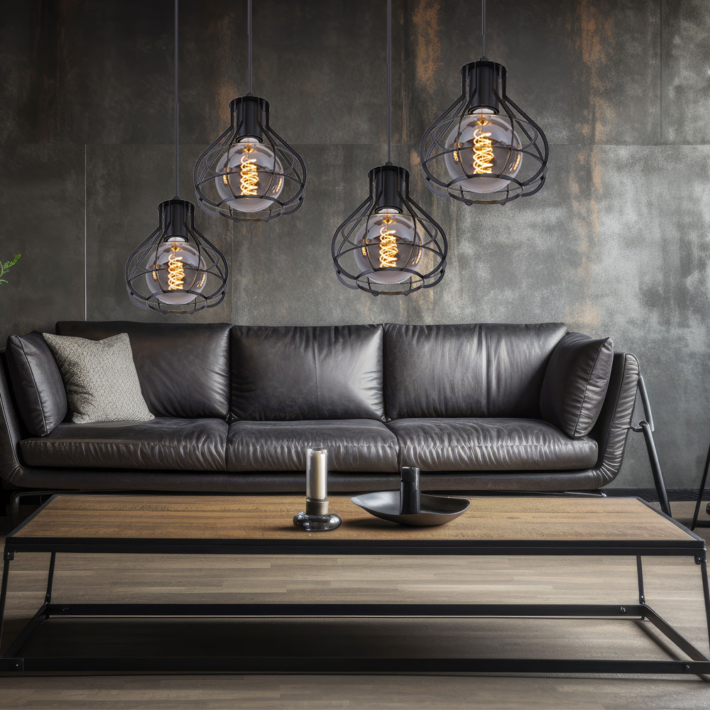 Hanging lamp pendant lamp living room light dining table lamp, matt ...