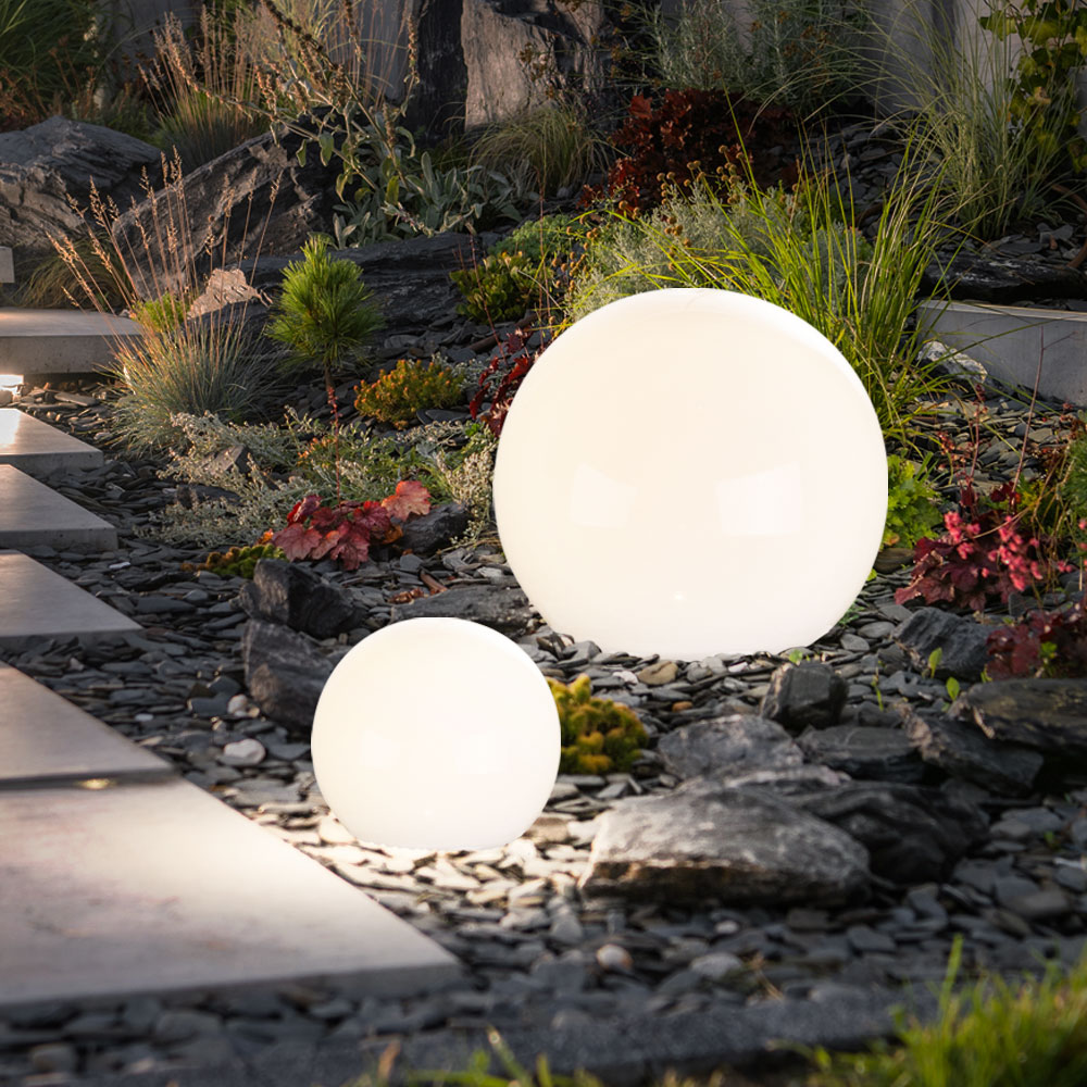 Elegantes Solarleuchten Kugel Garten Ebenbild