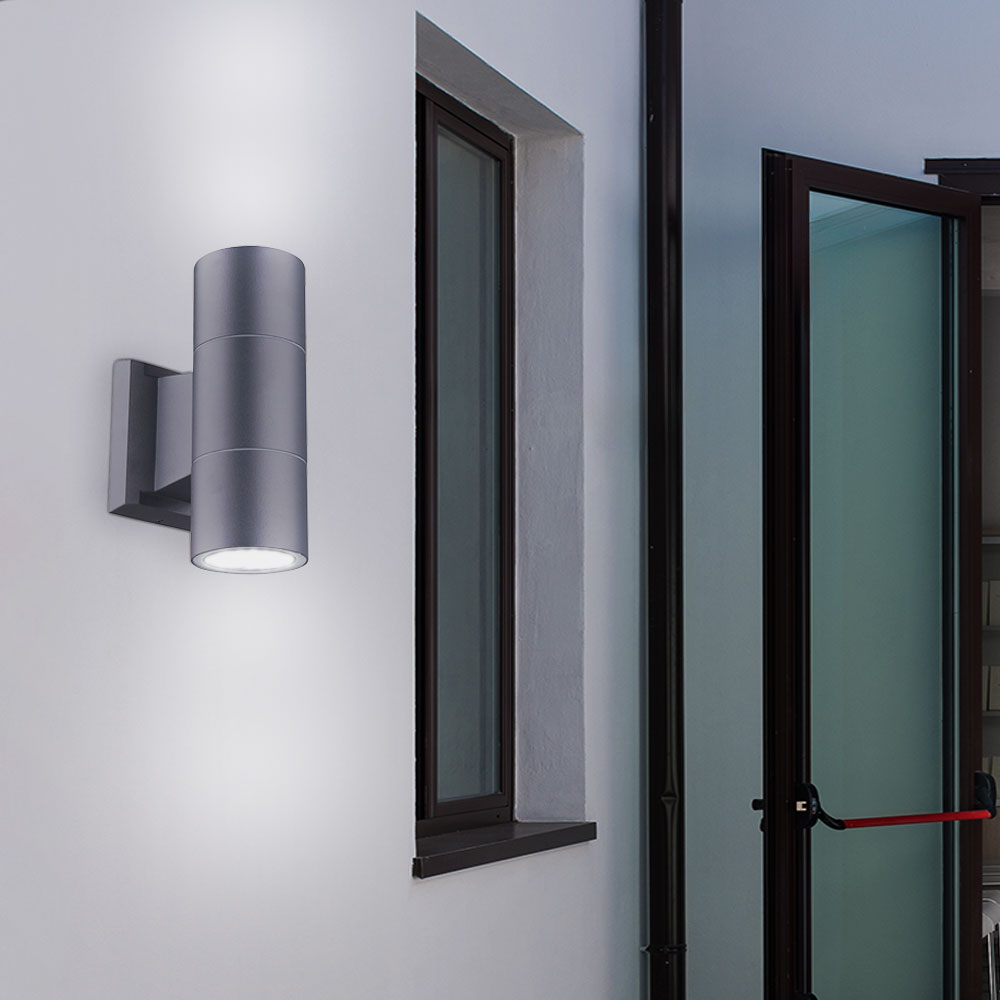 Au enwandlampe Anthrazit Haust rleuchte Fassadenlampe Terrassenleuchte